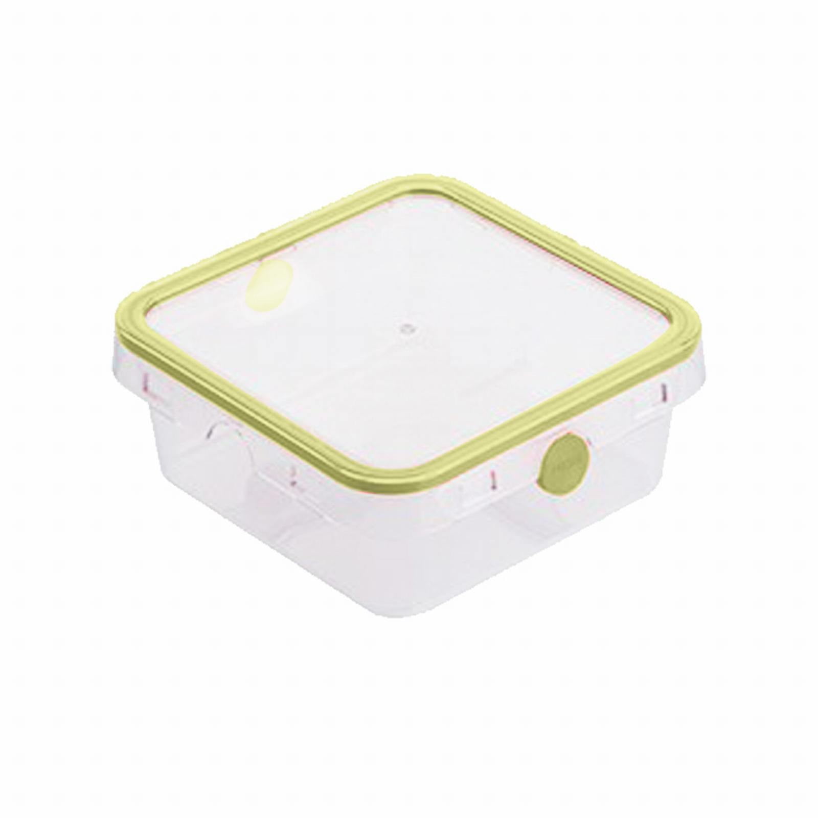 Ongmies Airtight Food Storage Container – 1 Cup Rectangle with Latching Lid, Microwave ...