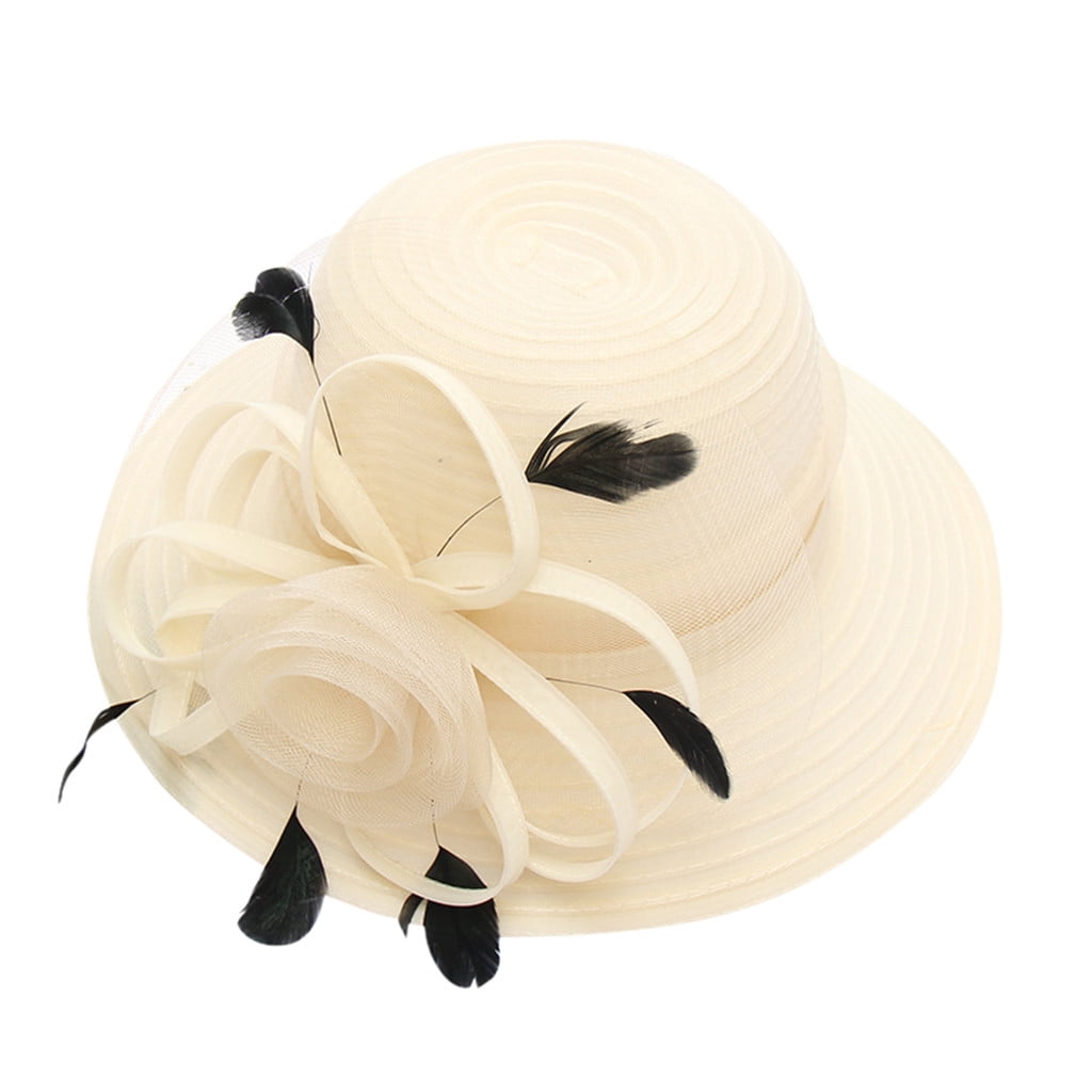 Ongmies Caps Women'S Church Daily Cap Fascinator Bridal Tea Party ...