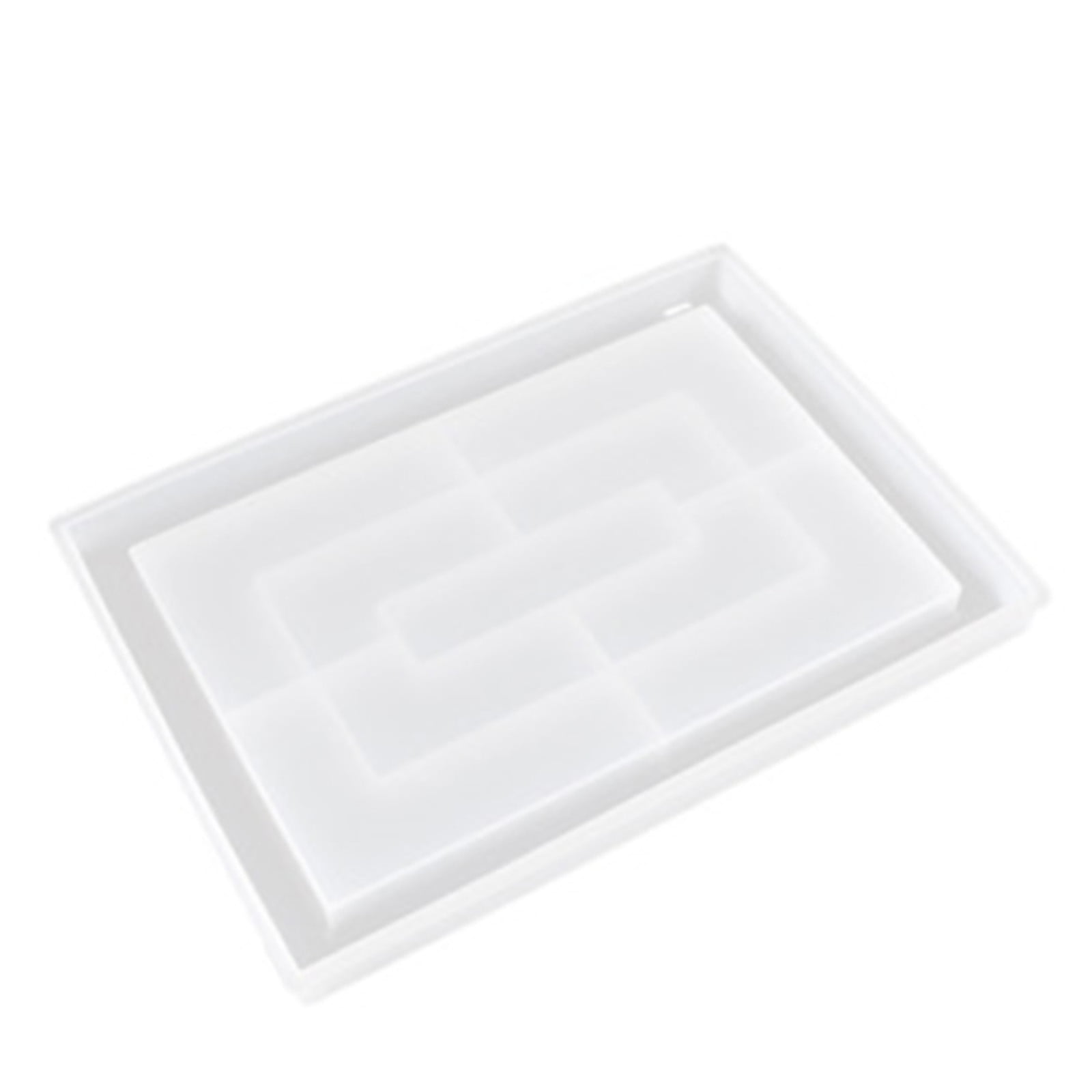 Ongmies DIY Silicone Mould Clearance for Rectangle Tray Resin Silicone ...