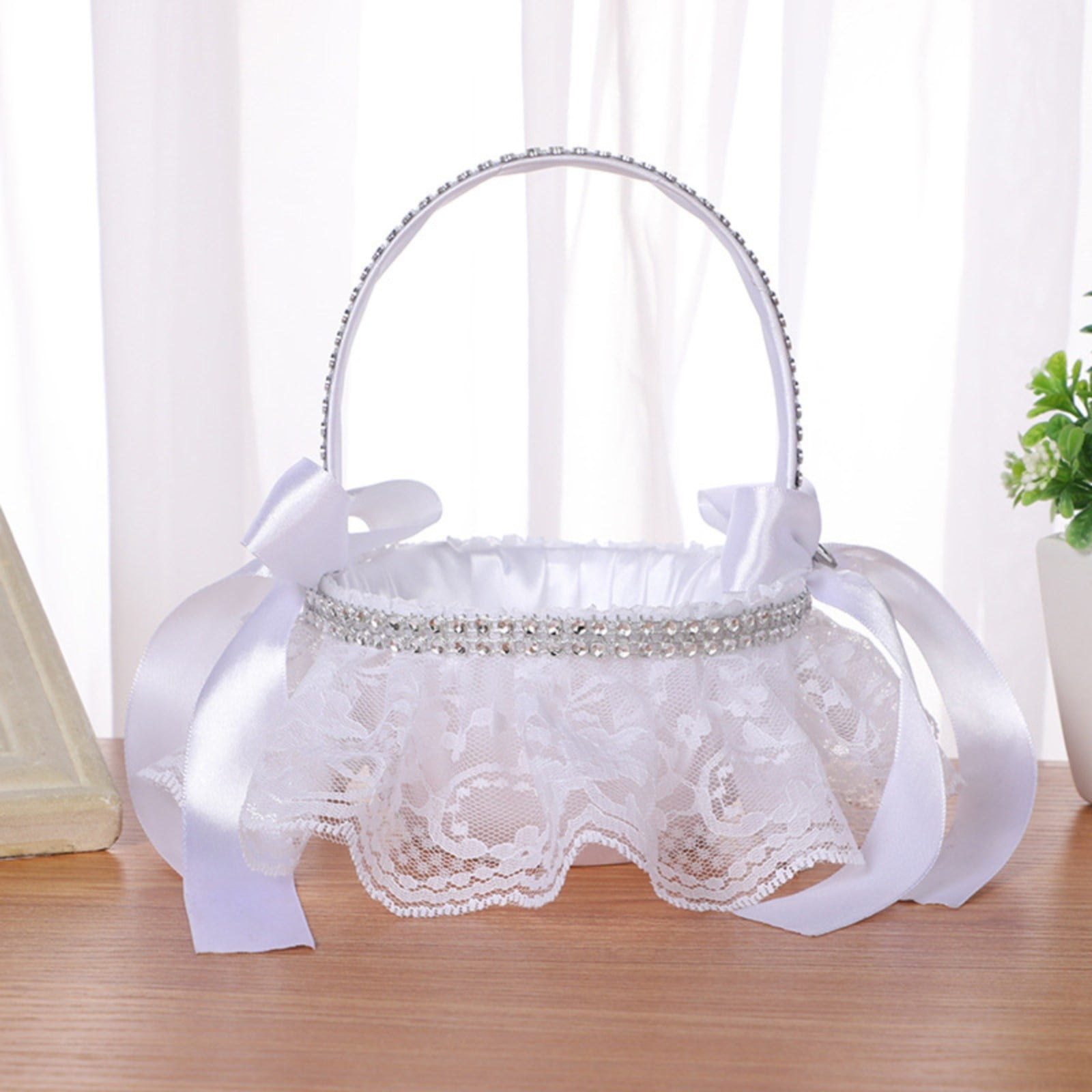Ongmies Event Clearance Closeout,Elegant Bridal Flower Basket ...
