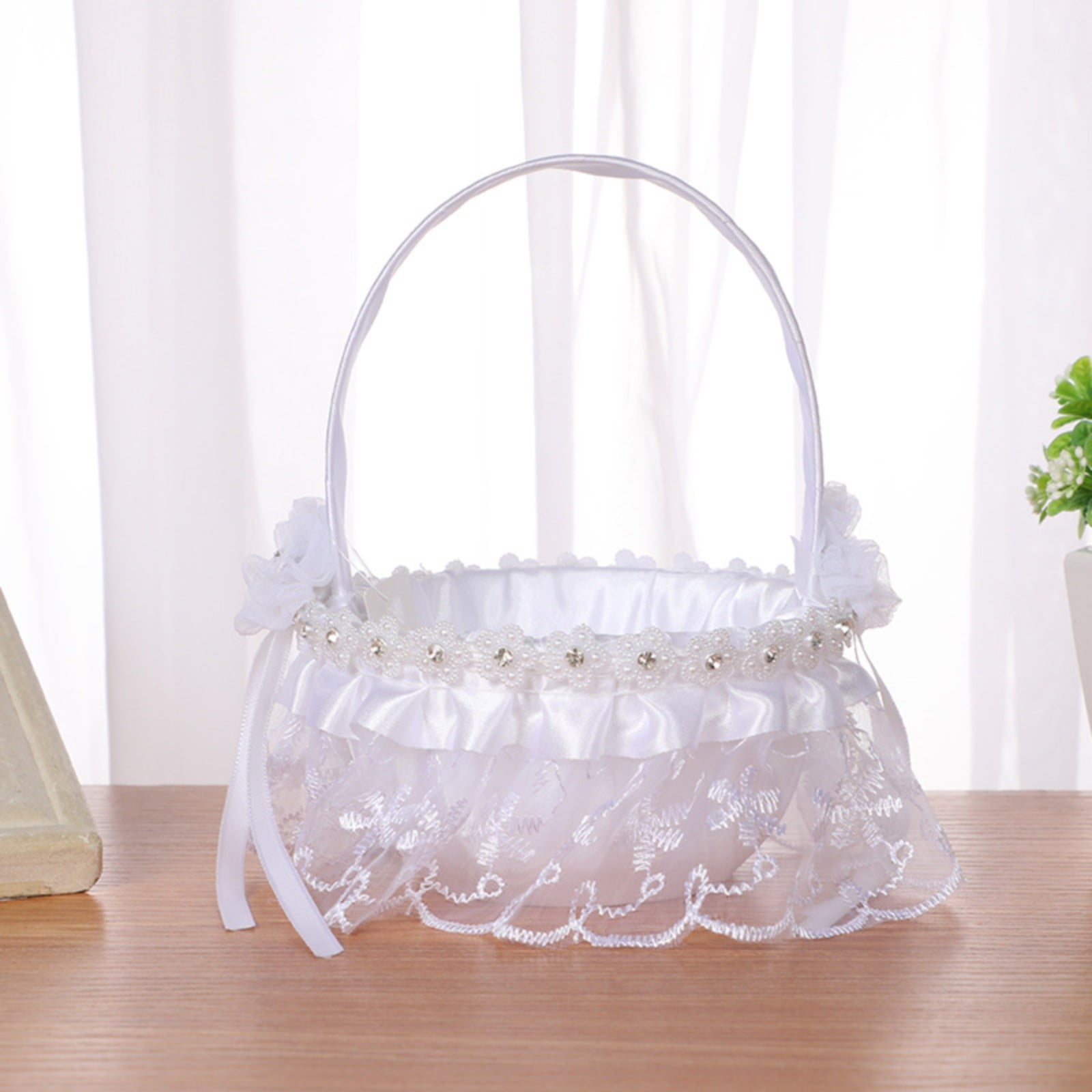 Ongmies Event Clearance Closeout,Elegant Bridal Flower Basket ...