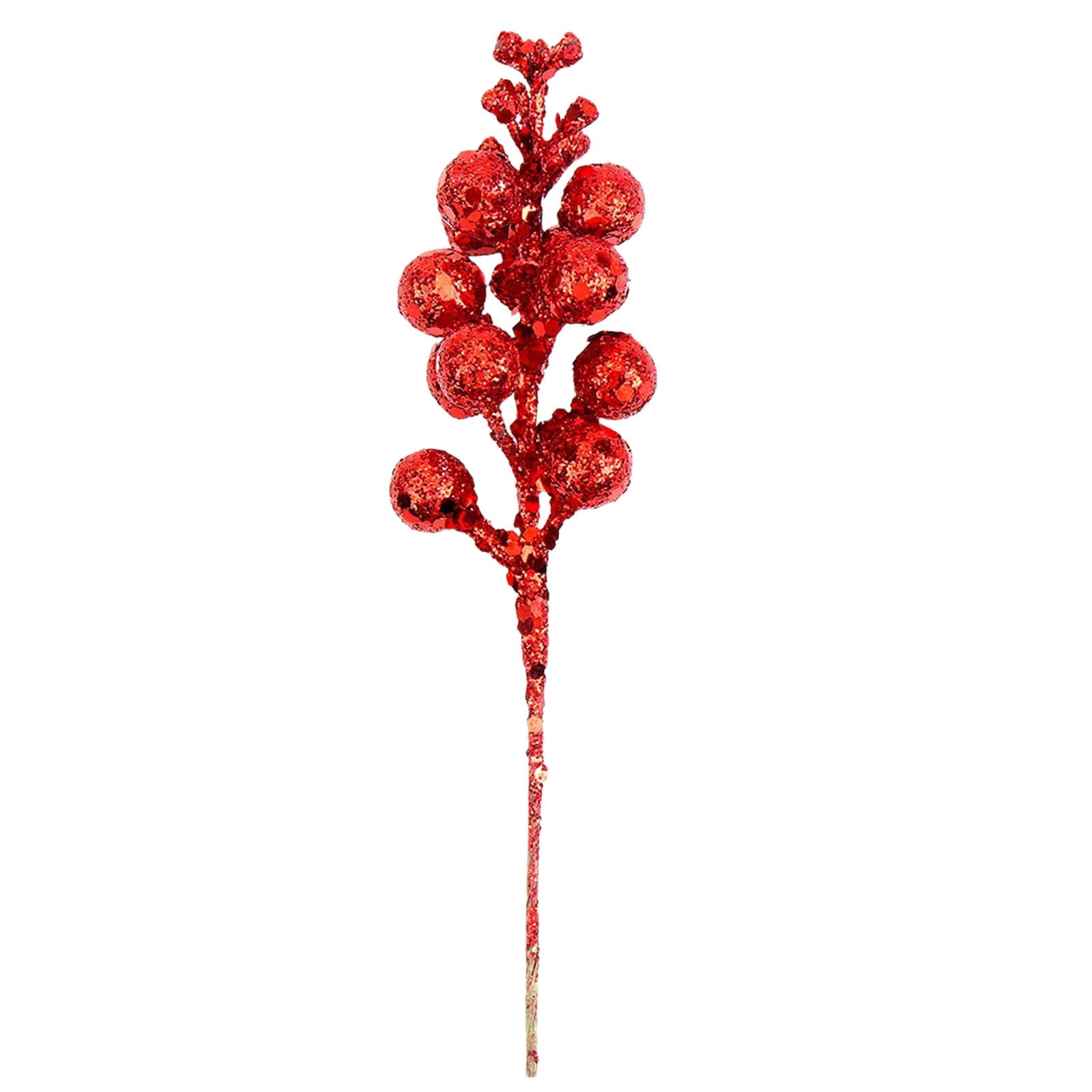 Ongmies Glitter Berry Stems, Sparkling Berry Stems – Artificial ...