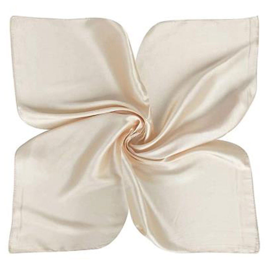 Ongmies Handkerchief Satin Silk Large 90X90 Cm Square Plain Nautical ...