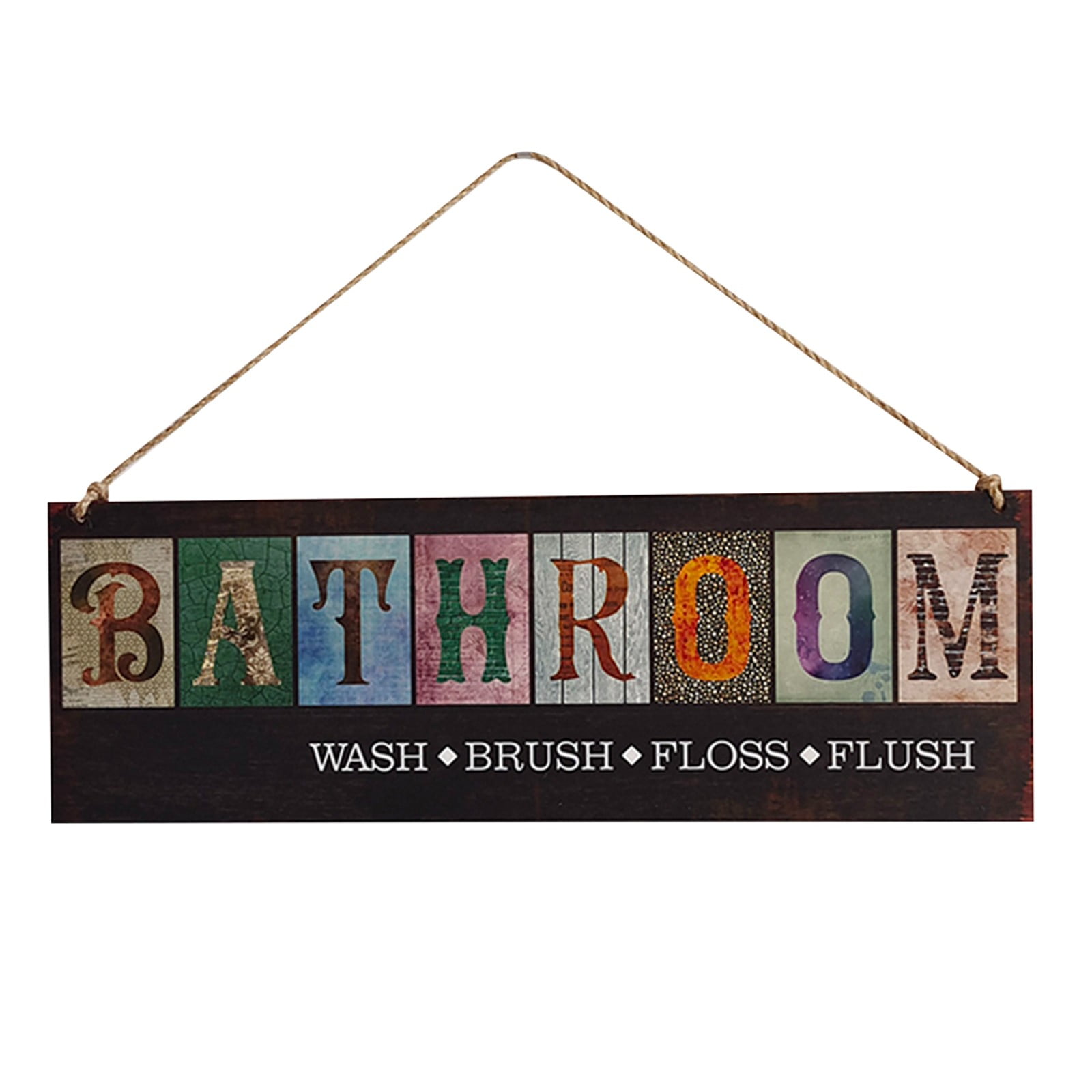 Ongmies Hanging Clearance Personalized Wood Signs Scene indication ...