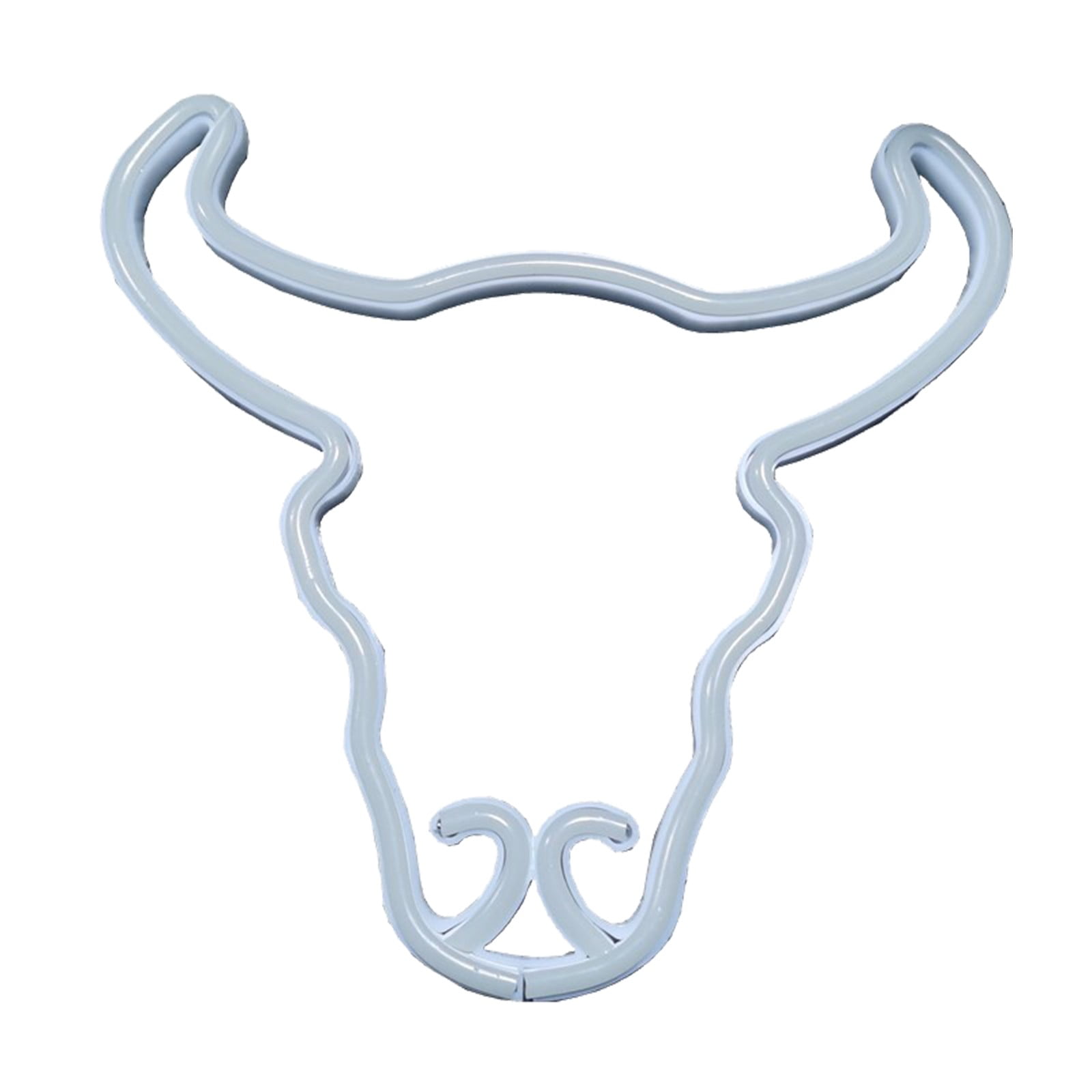 Ongmies Led Lights Clearance Led Bull Head Neon Color Lights Modeling ...