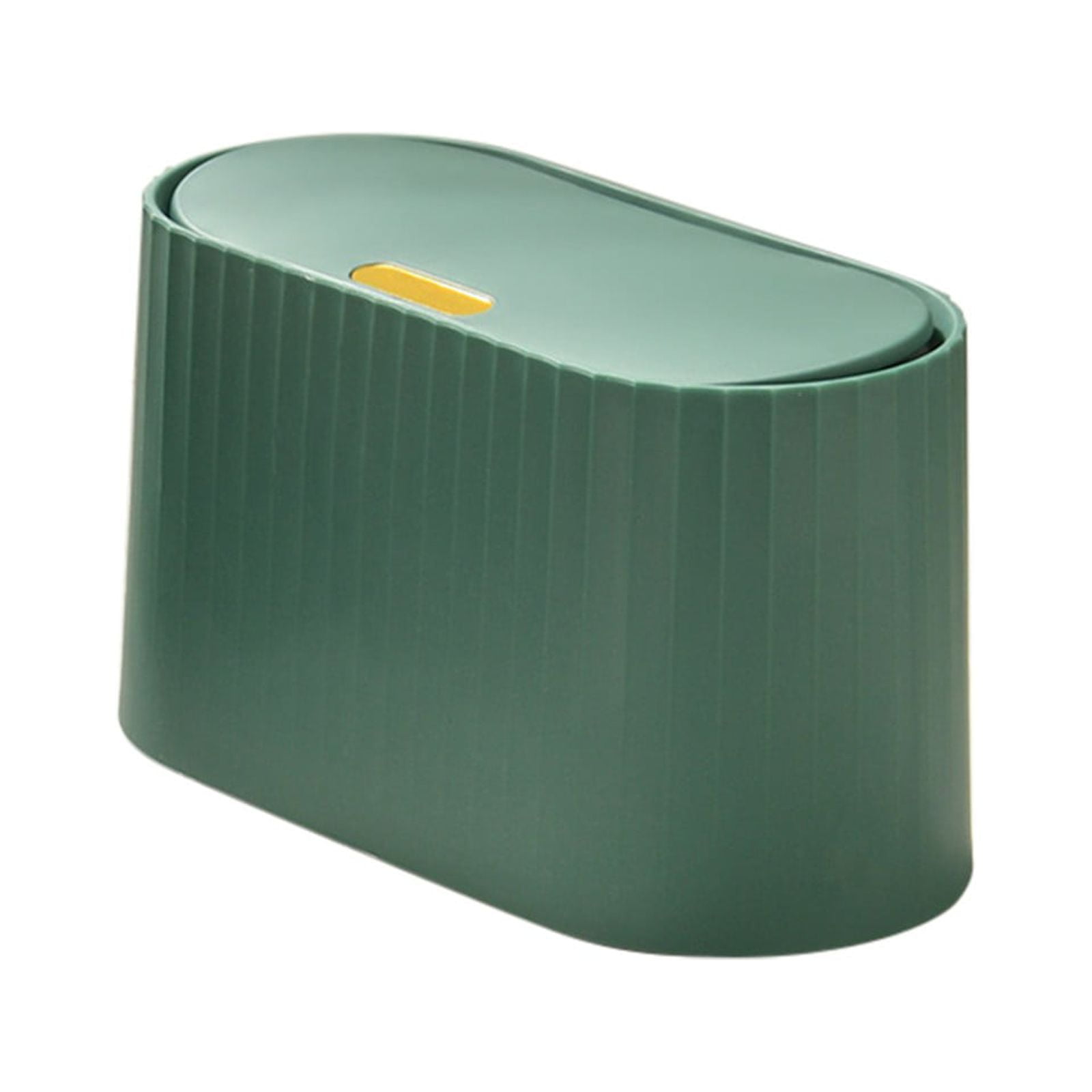 Ongmies Trash Can Clearance Mini Desktop Trash Can with Lid Office ...