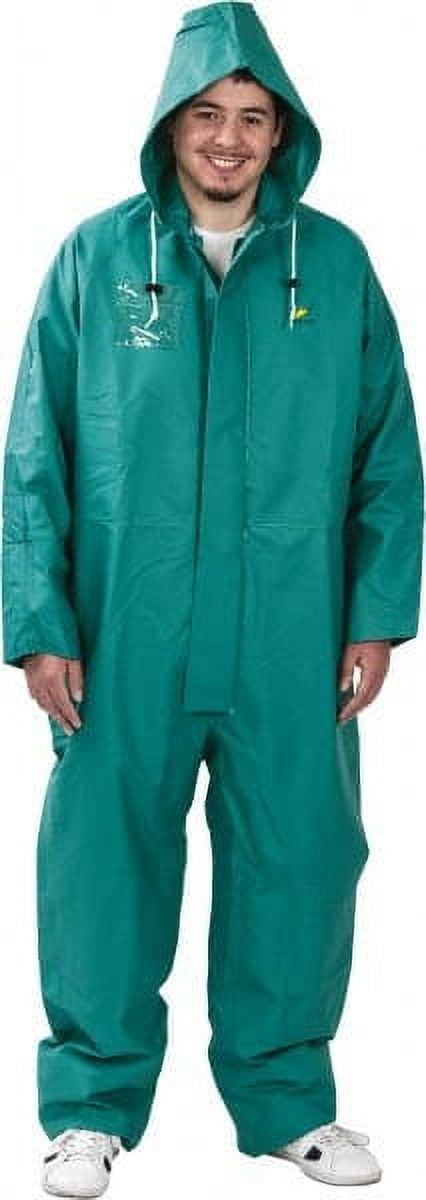 Onguard Industries X-Large Green Chemtex PVC, Nylon And Polyester Rain ...