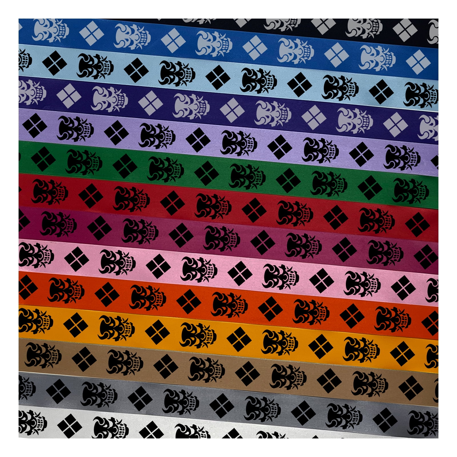 Oni Japanese Demon Mask Satin Ribbon for Gift Wrapping Bows Craft DIY ...