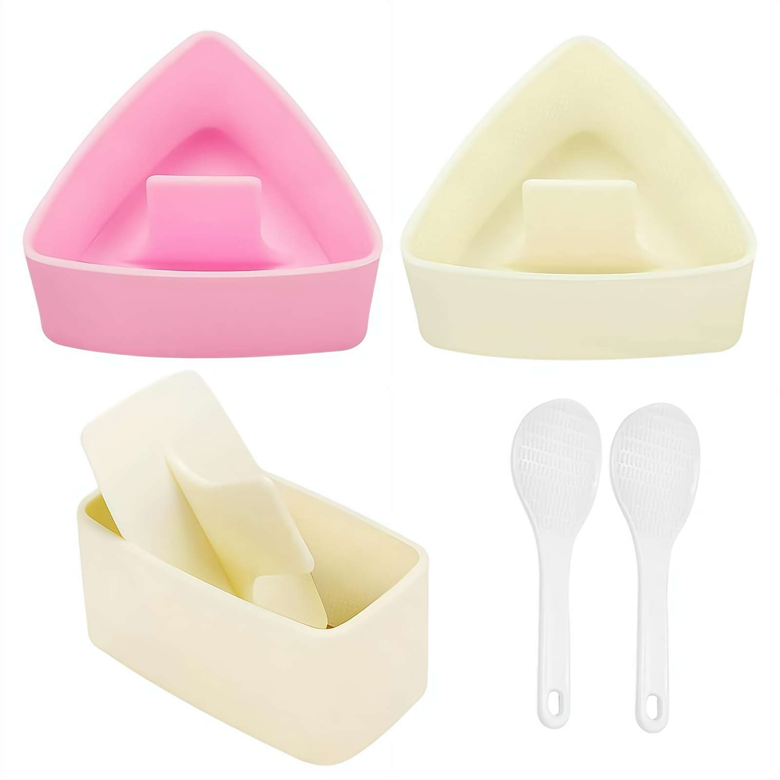 Onigiri Mold, 3 Pack Musubi Press Maker Triangle Rice Ball Mold Maker ...