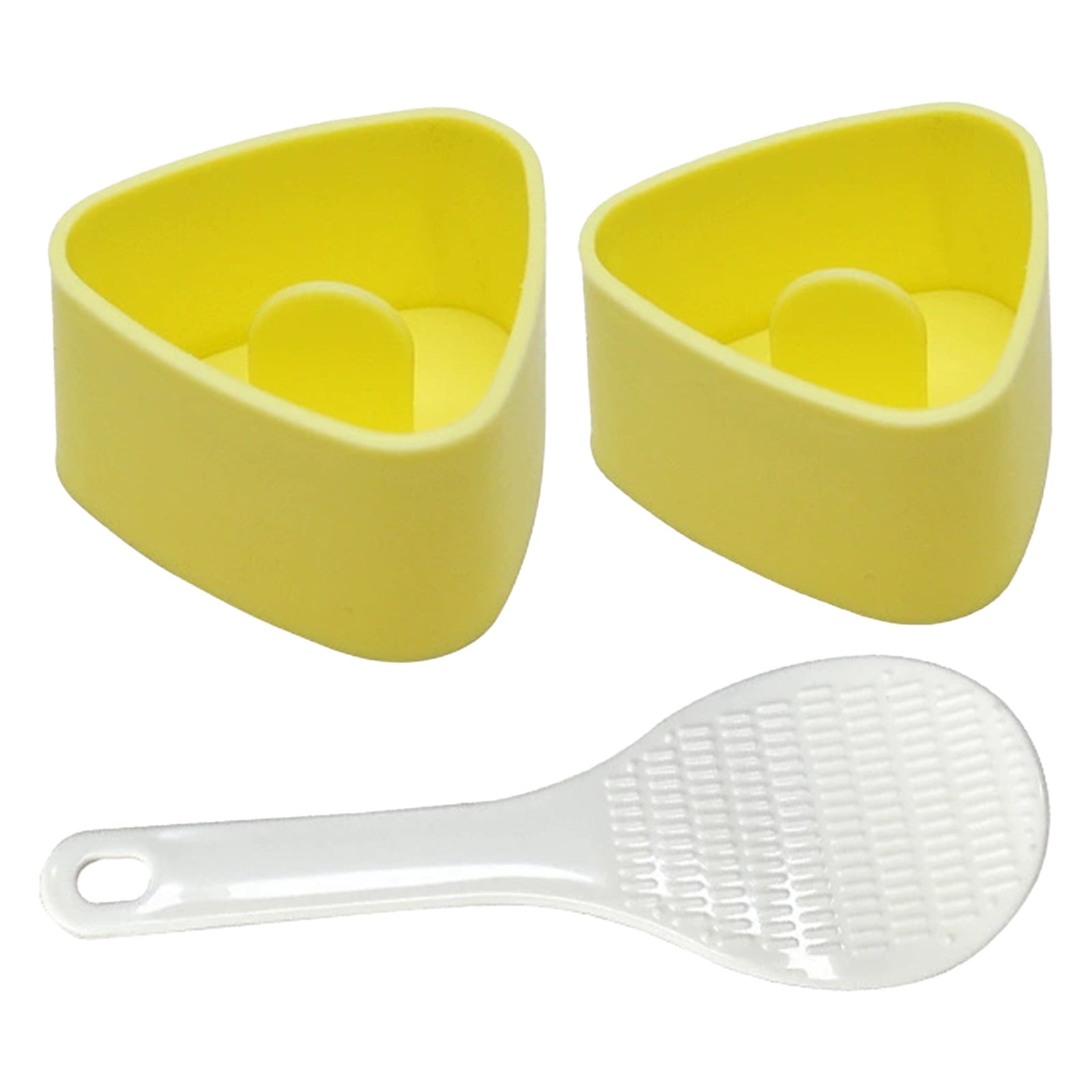 Onigiri Mold Kit, 2 Pack Rice Ball Maker with Spoon & Musubi Press for ...