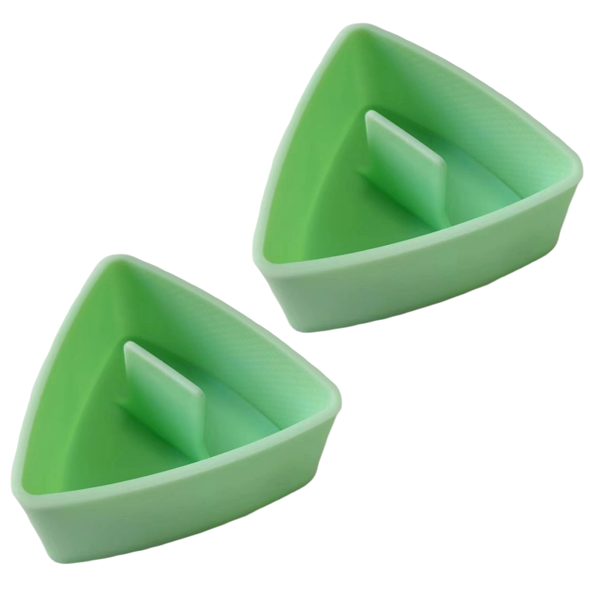 Onigiri Mold Triangle, 2 Pack Large Rice Ball Mold Sushi Makers ...