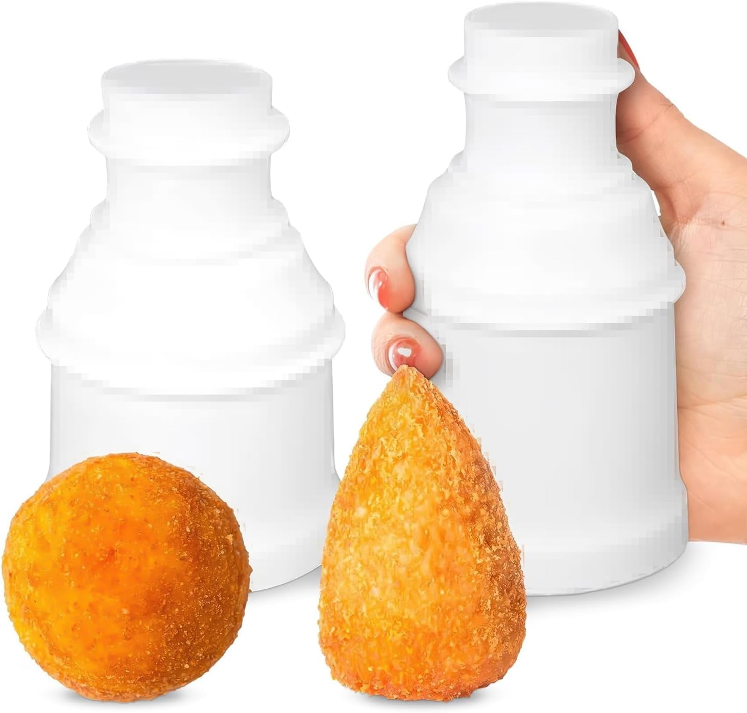 Onigiri Mould & Rice Ball Mould Set,3-in-1 Onigiri Maker Mold with ...