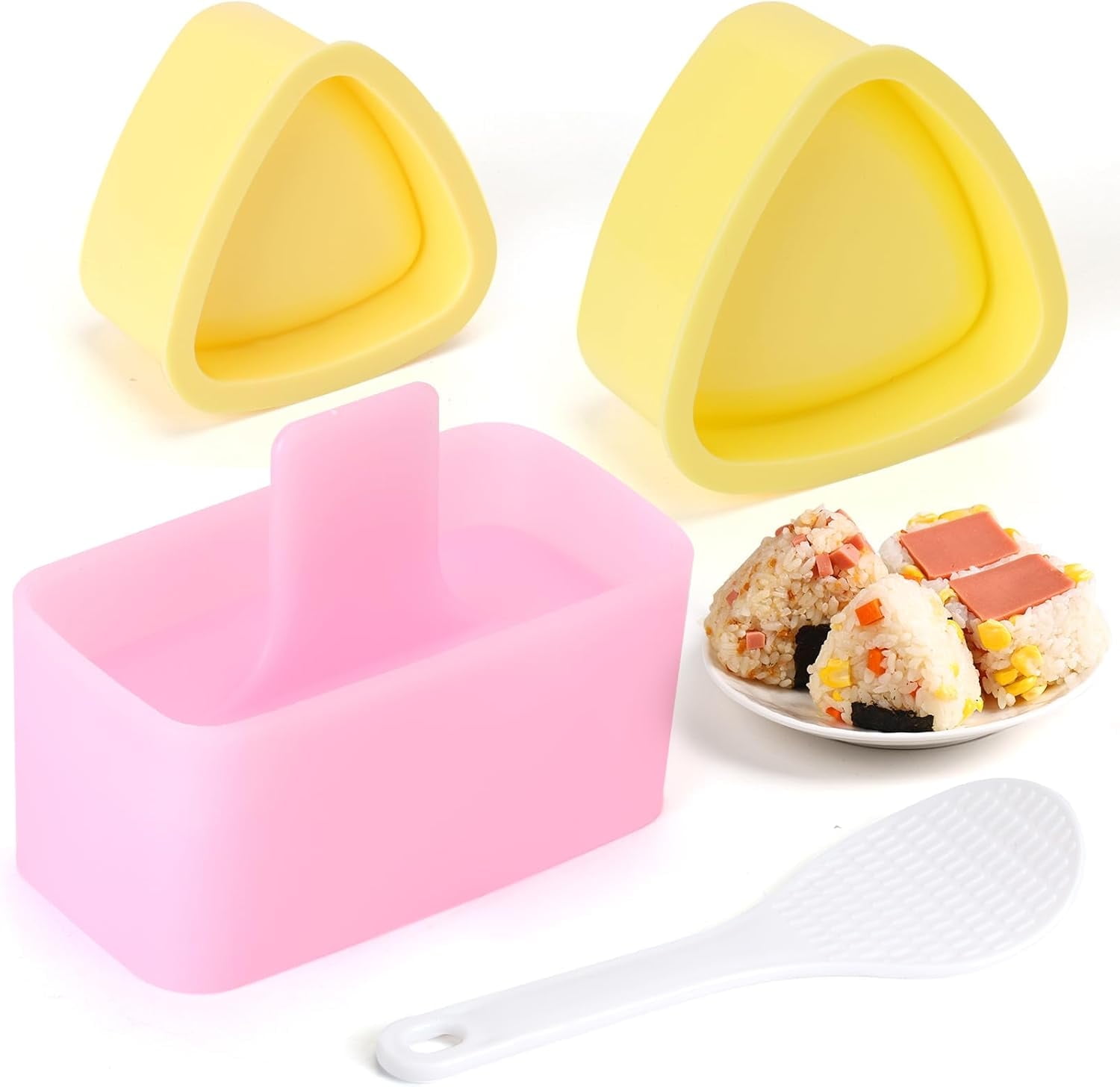 Onigiri Rice Ball Maker Mold Classic Triangle Rice Musubi Press Mold ...