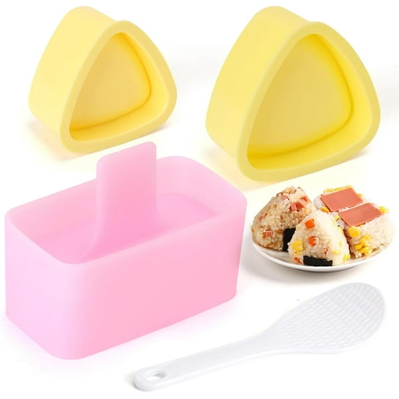 Onigiri Rice Ball Maker Mold Classic Triangle Rice Musubi Press Mold ...