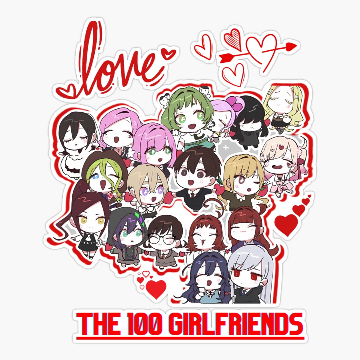 Onim 100 Girlfriends, Who Really Love You , Kimi No Koto Ga ...
