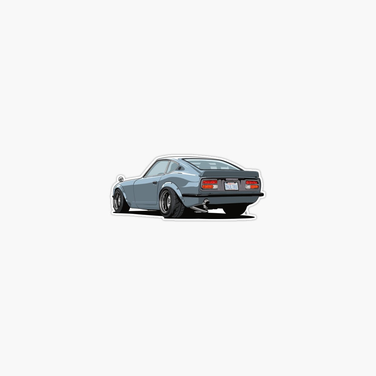 Onim 240Z Sticker, Phone Decal Water Bottle Stickers Car Decals, Funny ...