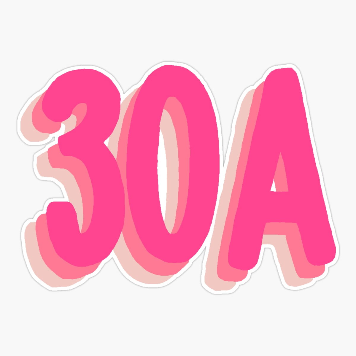 Onim 30A Sticker Sticker, Phone Decal Water Bottle Stickers Car Decals ...