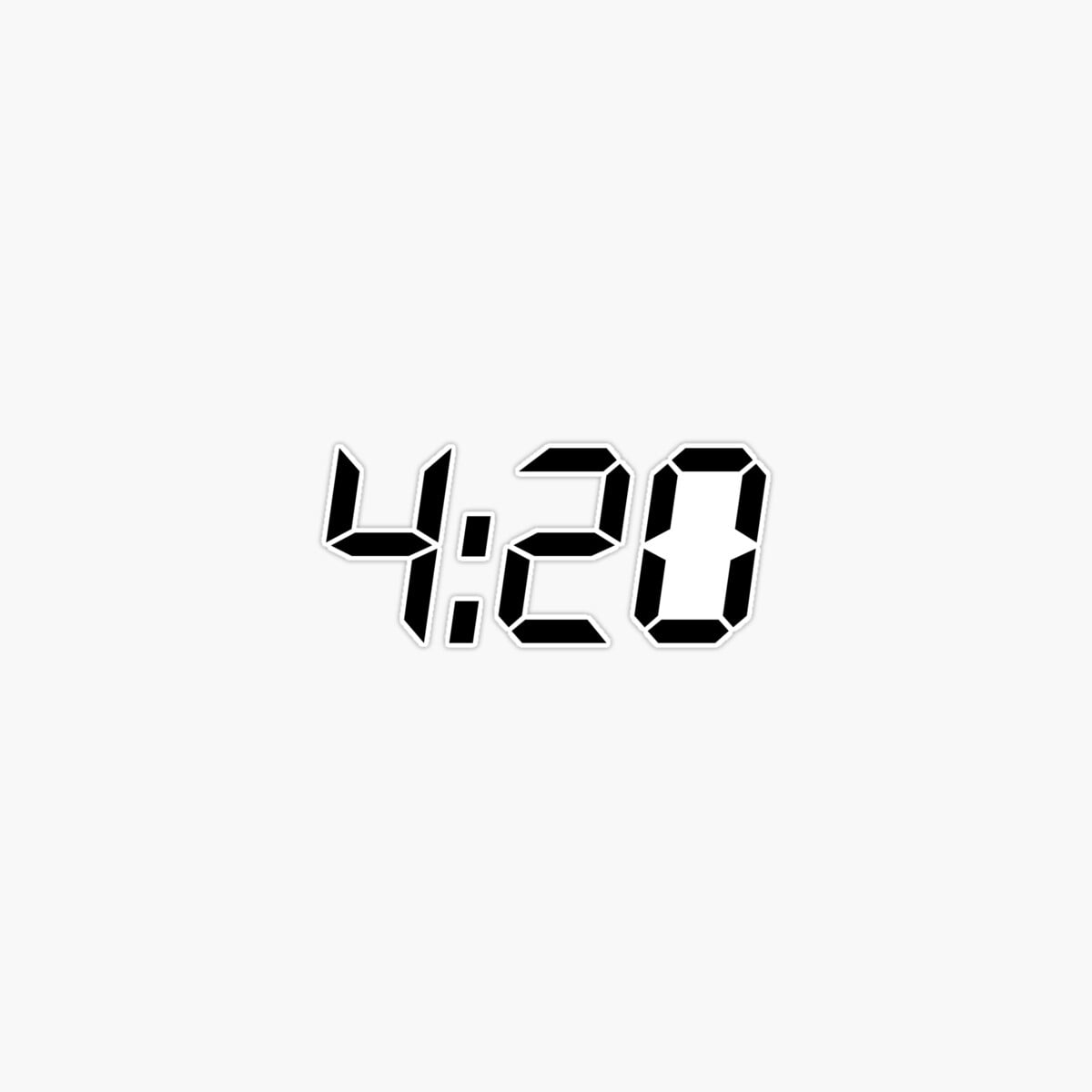 Onim 420 Black Sticker, Phone Decal Water Bottle Stickers Car Decals ...