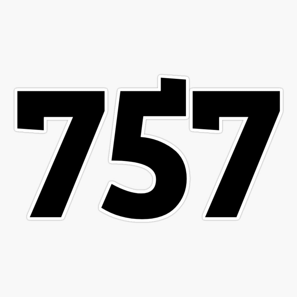 Onim 757 Sticker, Phone Decal Water Bottle Stickers Car Decals, Funny ...
