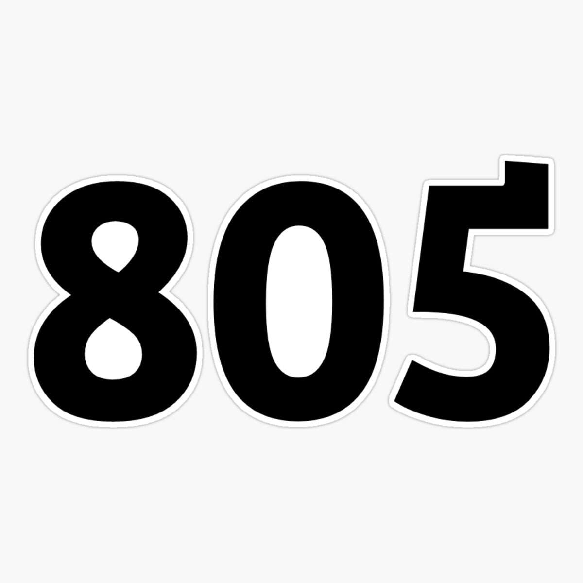 Onim 805 Sticker, Phone Decal Water Bottle Stickers Car Decals, Funny ...