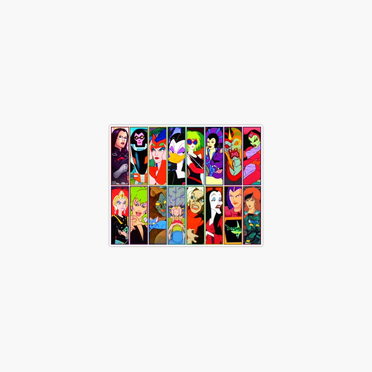 Onim 80s Girls Totally Radical Cartoon Spectacular!!! - BAD GIRLS ...