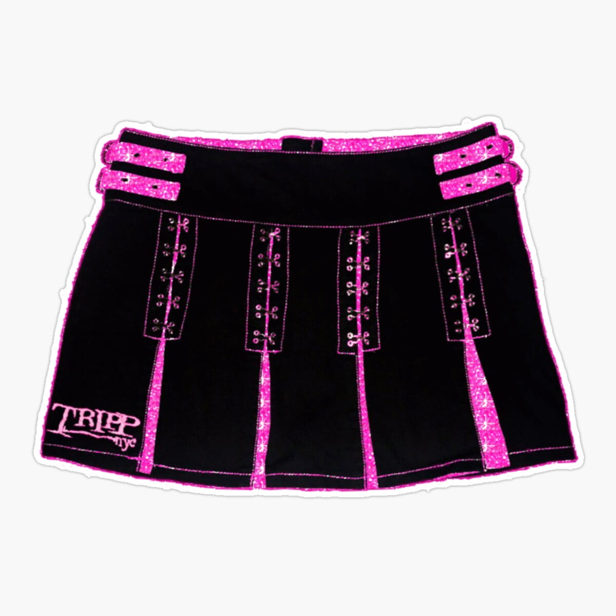Onim 90S Goth Tripp Skirt Sticker, Phone Decal Water Bottle Stickers ...
