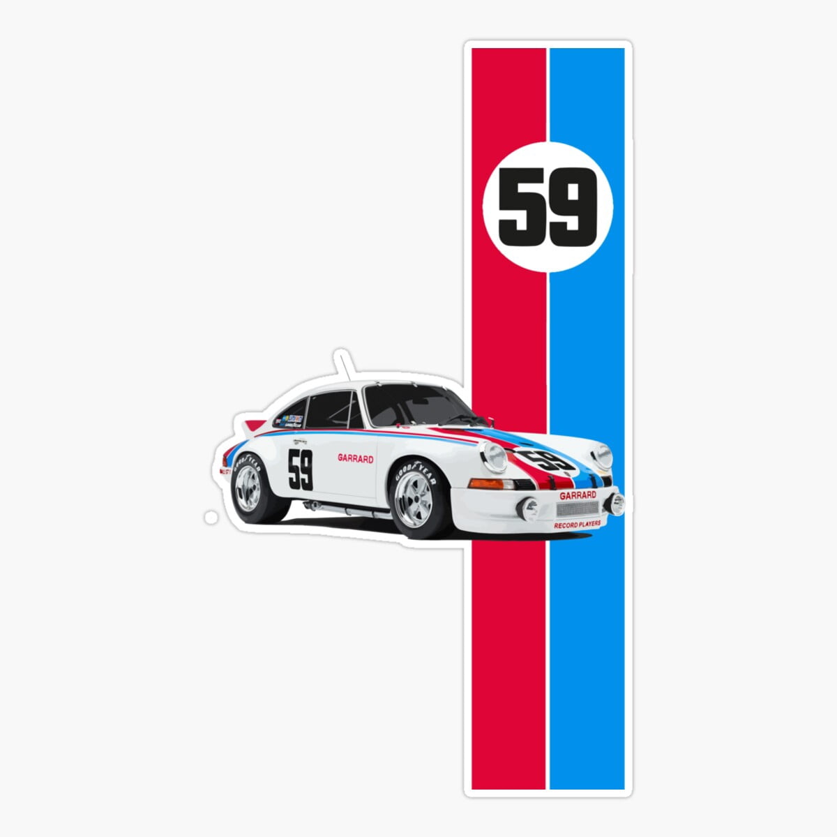 Onim 911 Rsr 2.8 Brunos Porsch No. 59 - Winner 1973 Daytona 24 Hours ...