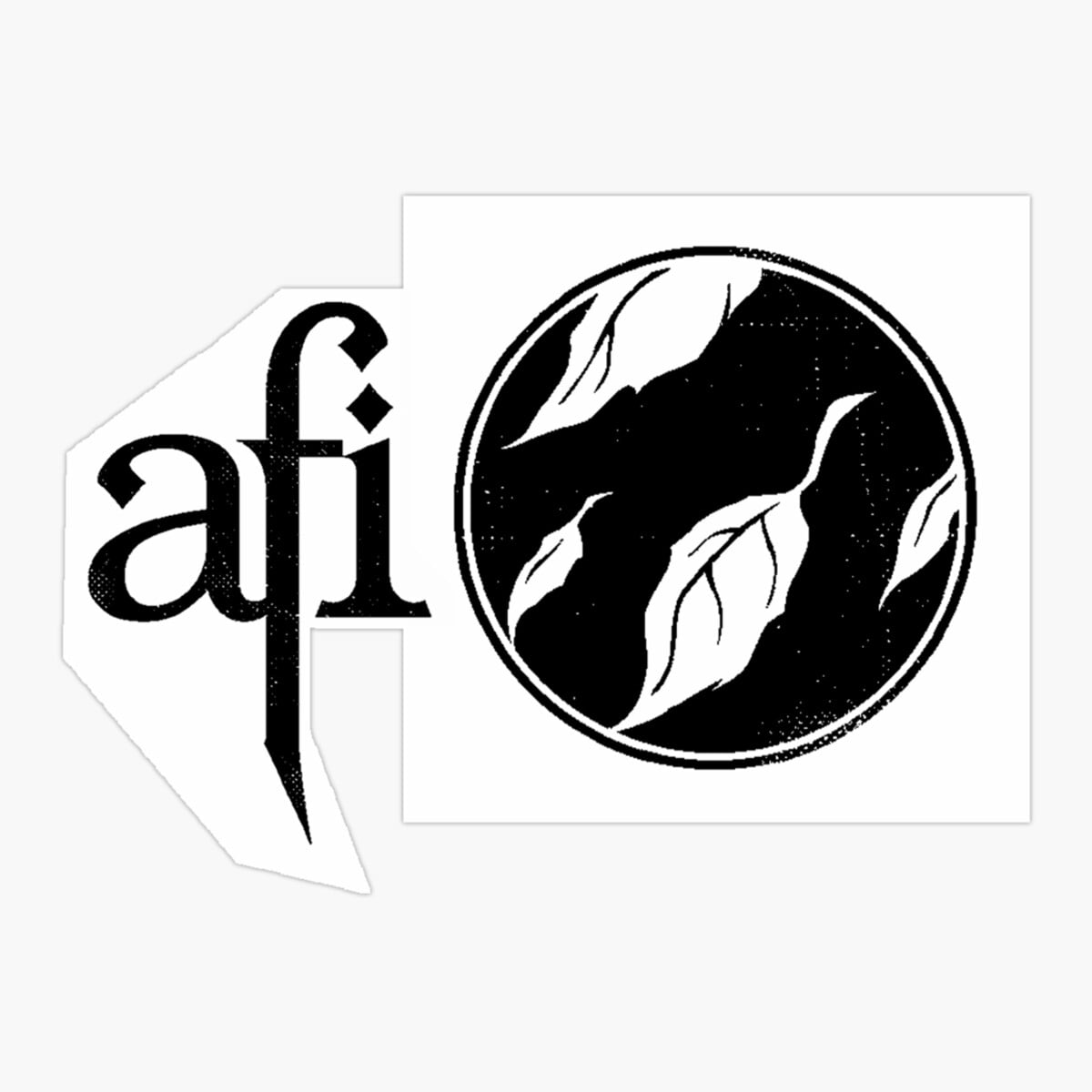 Onim A Fire Inside Afi Alternative Rock Band Logo Hd Sticker, Phone ...