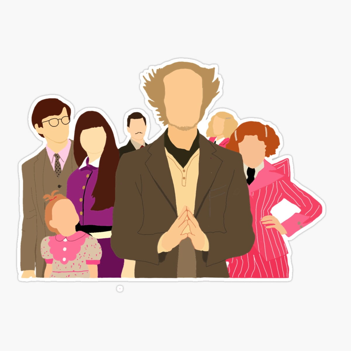 Onim A Series Of Unfortunate Events Sticker, Phone Decal Water Bottle ...