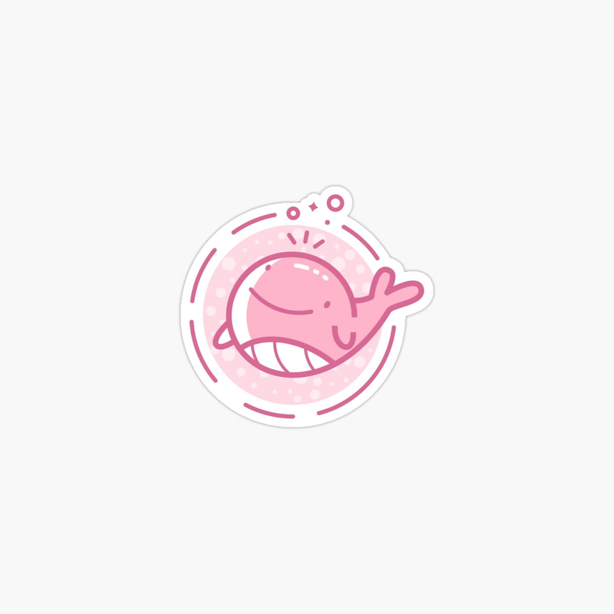 Onim A Tiny Floating Whale | Steven Universe Sticker, Phone Decal Water ...