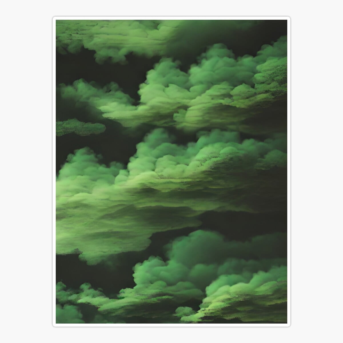 Onim A Walk In Misty Lands Sticker, Phone Decal Water Bottle Stickers ...