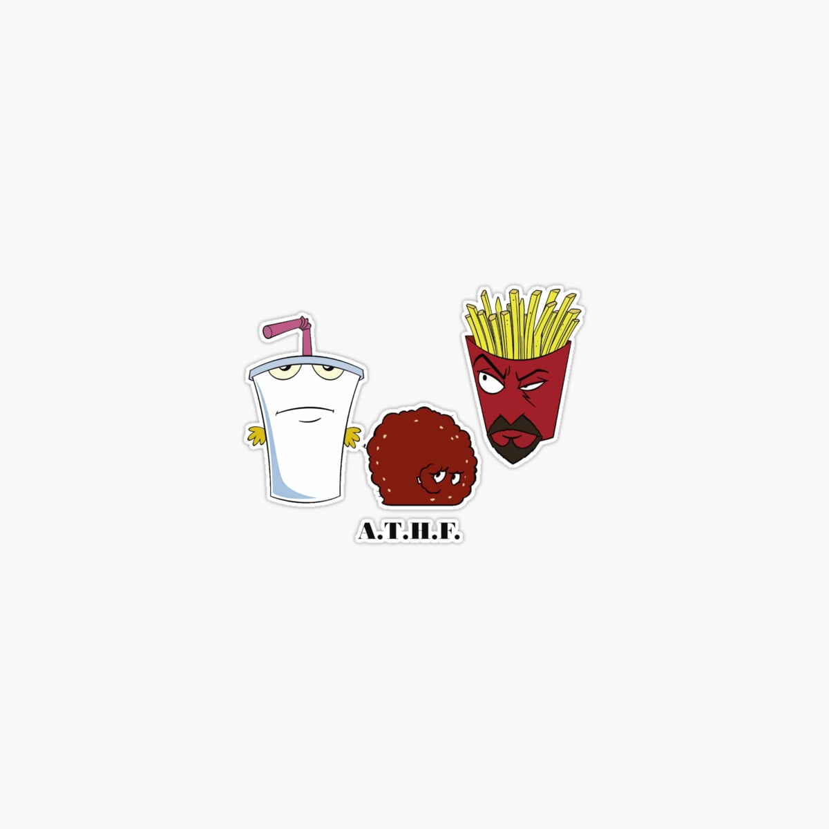Onim ATHF: Aqua Teen Hunger Force Sticker - Walmart.com