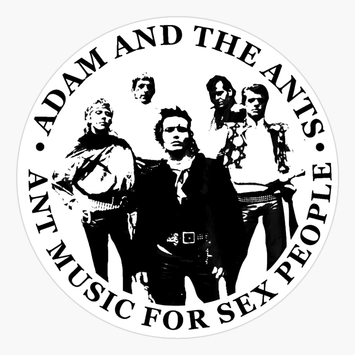 Onim Adam And The Ants Sticker, Phone Decal Water Bottle Stickers Car ...