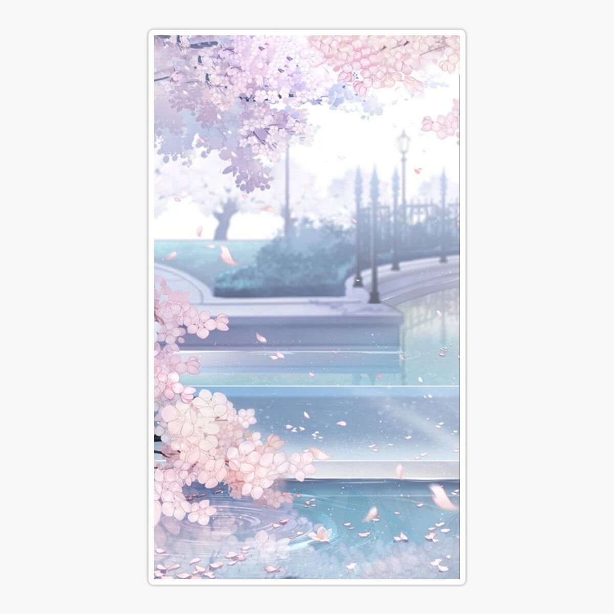 Onim Aesthetic Anime Sticker, Phone Decal Water Bottle Stickers Car ...