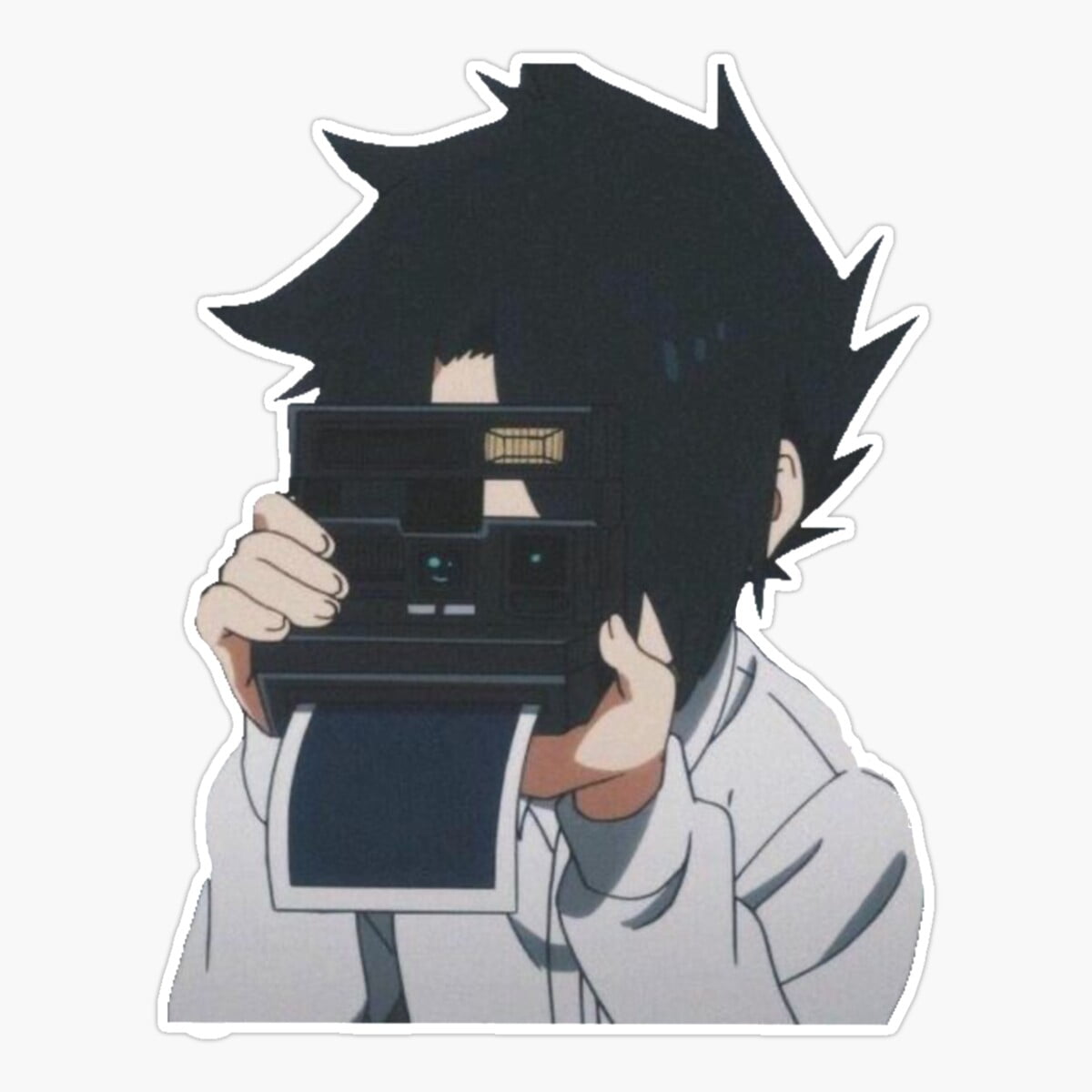 Onim Aesthetic Ray From The Promised Neverland Sticker, Phone Decal ...