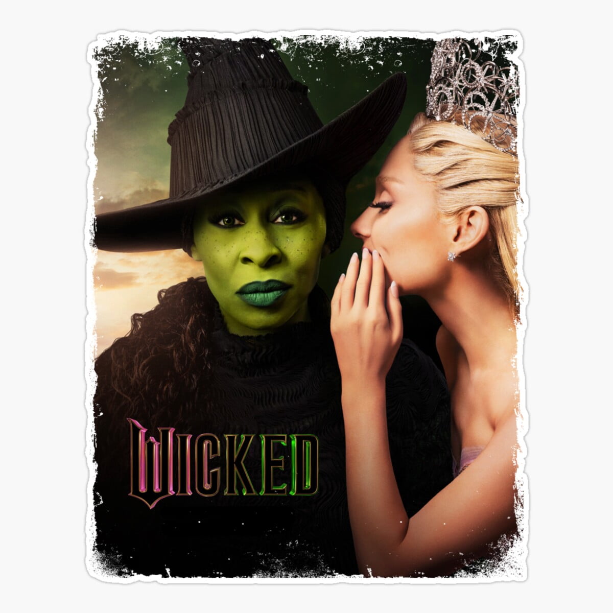 Onim Aesthetic Wicked Fantasy Movie Graphic Sticker, Phone Decal Water Bottle Stickers Car ...