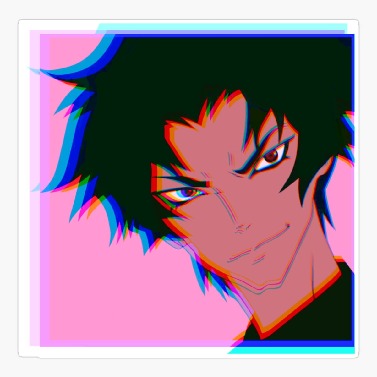 Onim Akira Fudo Vaporwave Sticker, Phone Decal Water Bottle Stickers ...