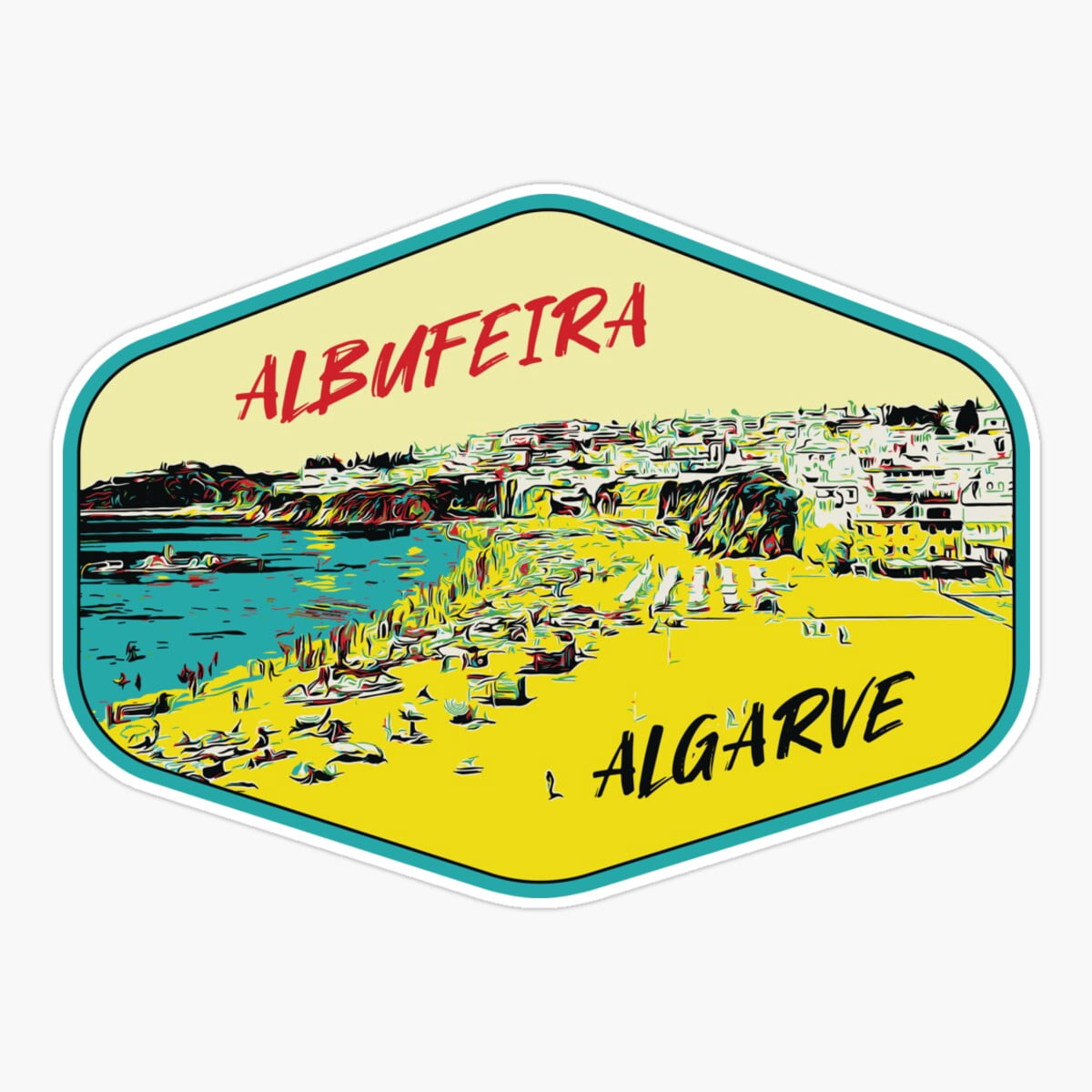 Onim Albufeira Beach In Algarve, Portugal | Stunning Coastal View ...