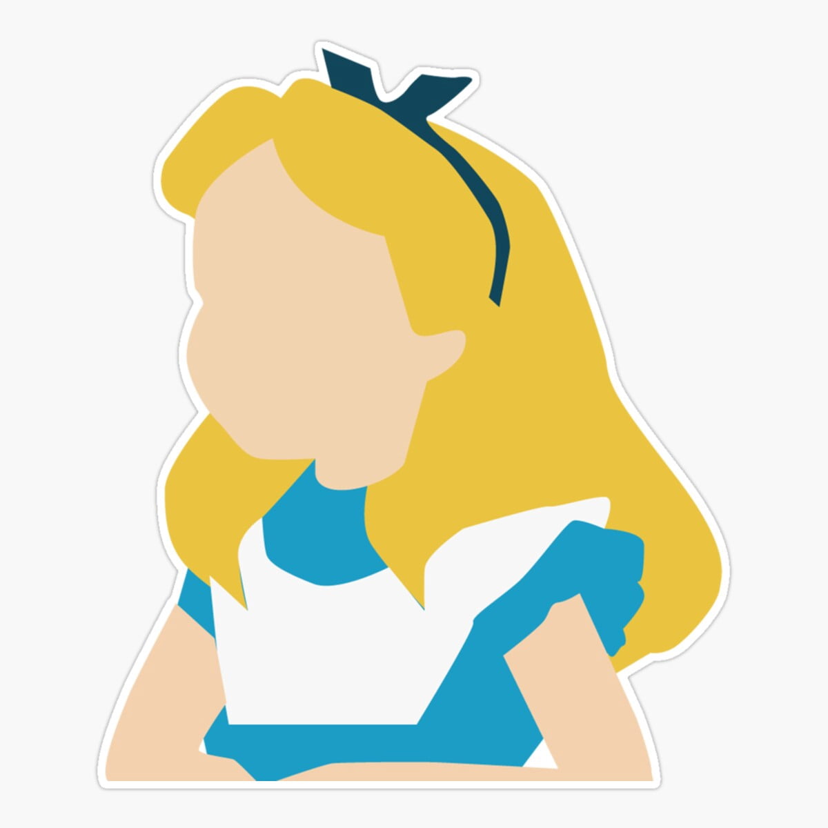 Onim Alice Sticker, Phone Decal Water Bottle Stickers Car Decals, Funny ...