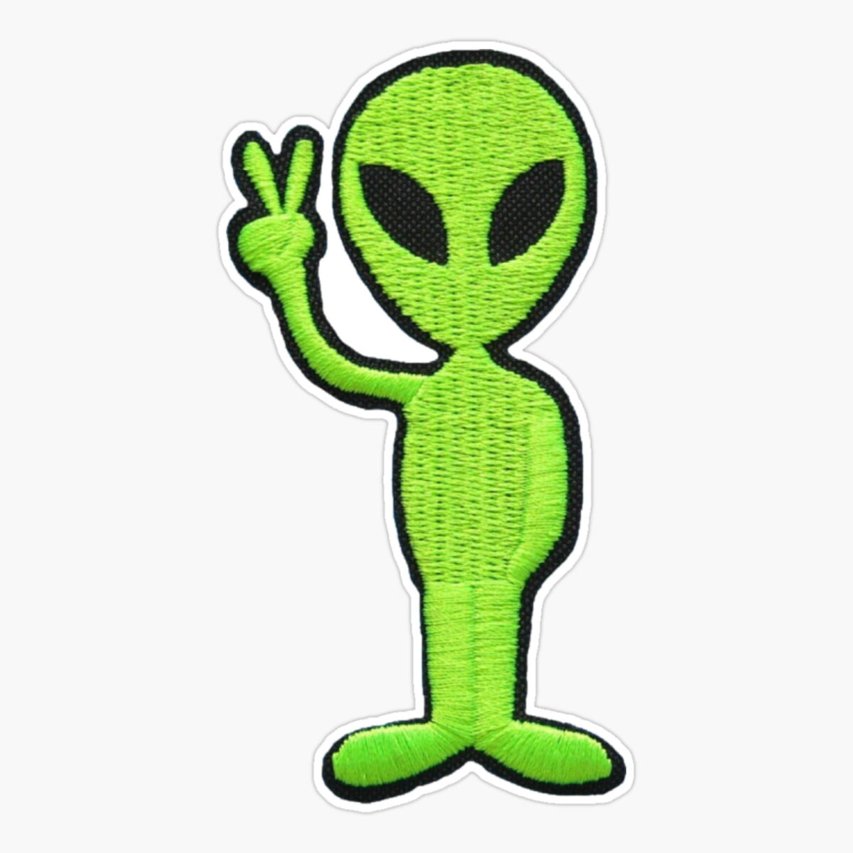 Onim Alien Patch Sticker, Phone Decal Water Bottle Stickers Car Decals ...