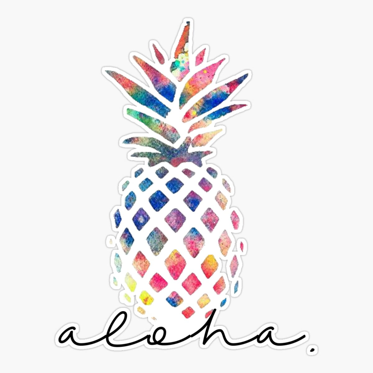 Onim Aloha Sticker, Phone Decal Water Bottle Stickers Car Decals, Funny ...