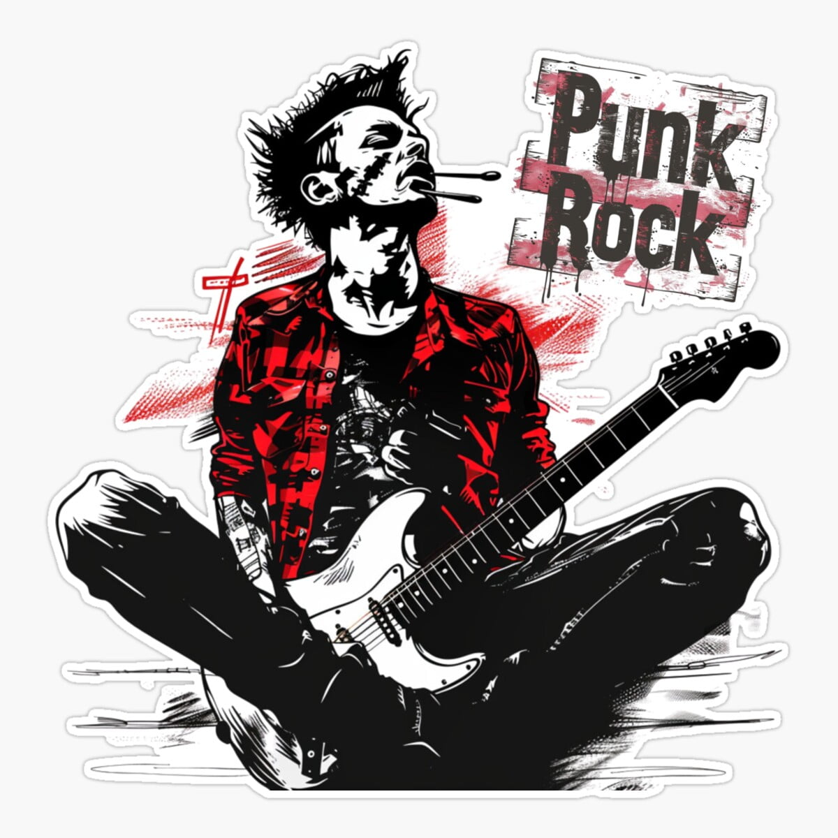 Onim Alternative Punk Rock Design 1 Of 8 Sticker, Phone Decal Water ...