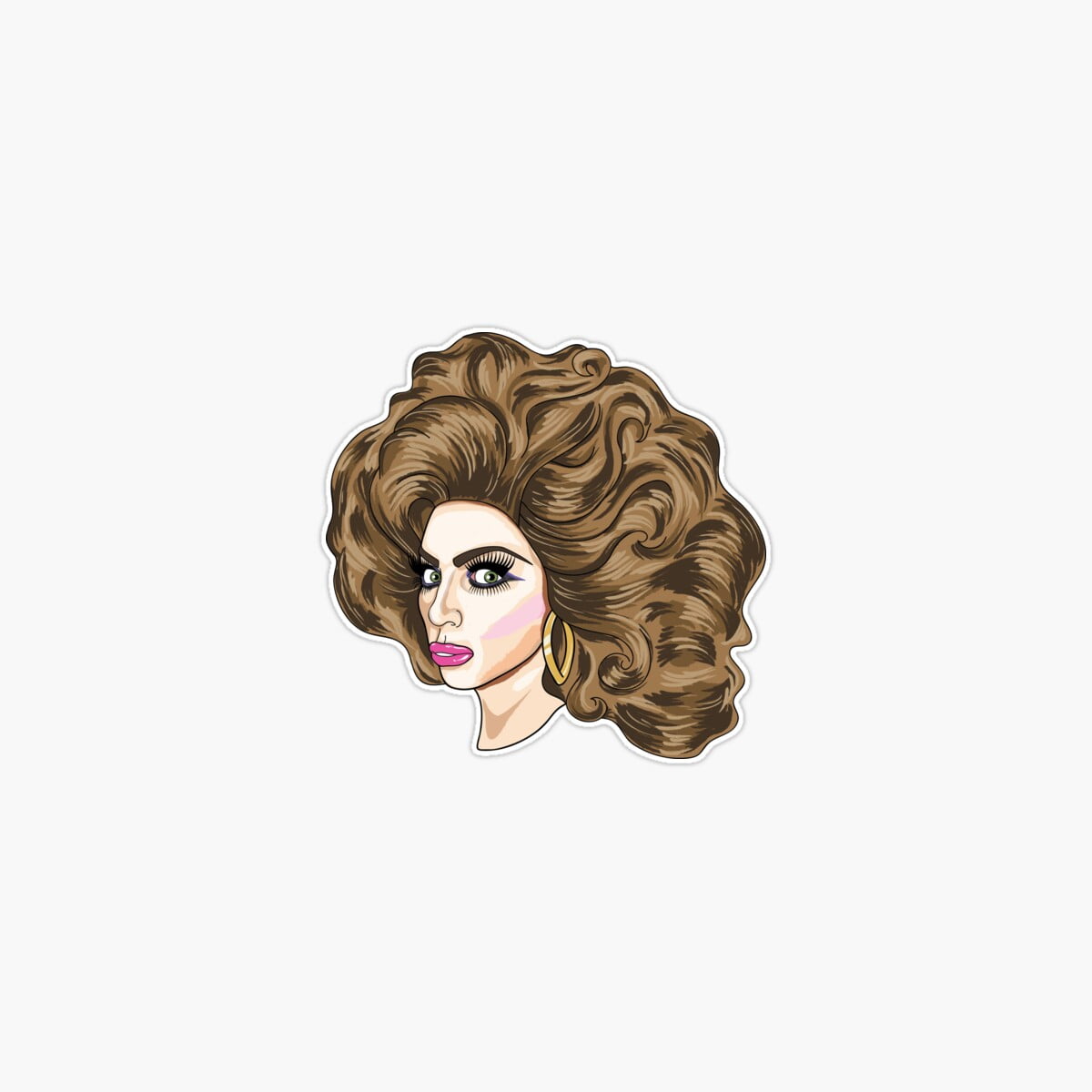 Onim Alyssa Edwards Sticker - Walmart.com