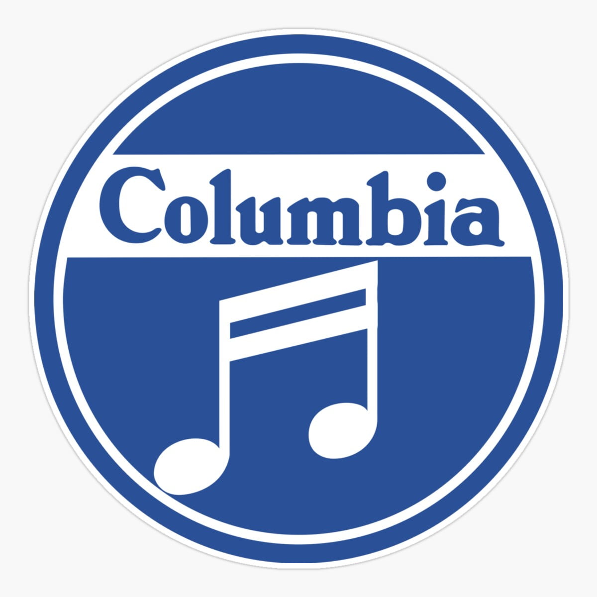 Onim American Record Label Sticker, Phone Decal Water Bottle Stickers ...