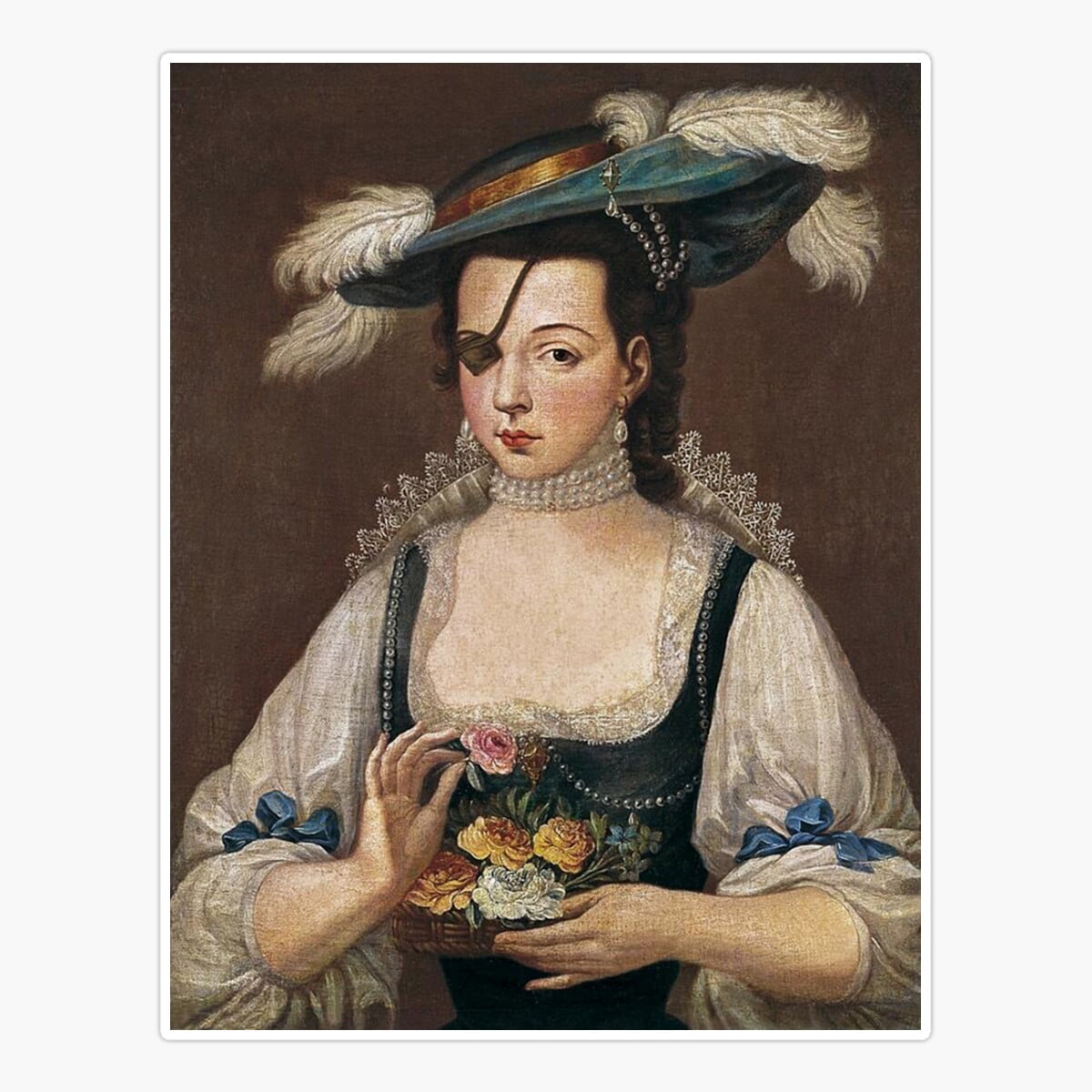 Onim Ana De Mendoza, Princess Of Eboli Sticker, Phone Decal Water ...