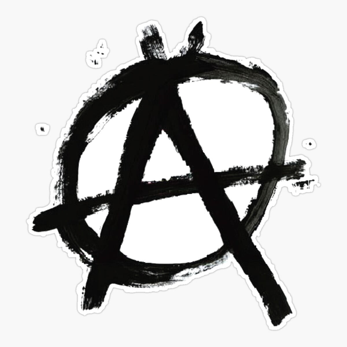 Onim Anarchy Punk Sticker, Phone Decal Water Bottle Stickers Car Decals ...