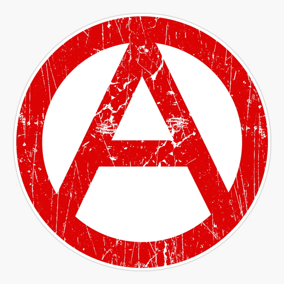 Onim Anarchy Symbol Sticker, Phone Decal Water Bottle Stickers Car ...