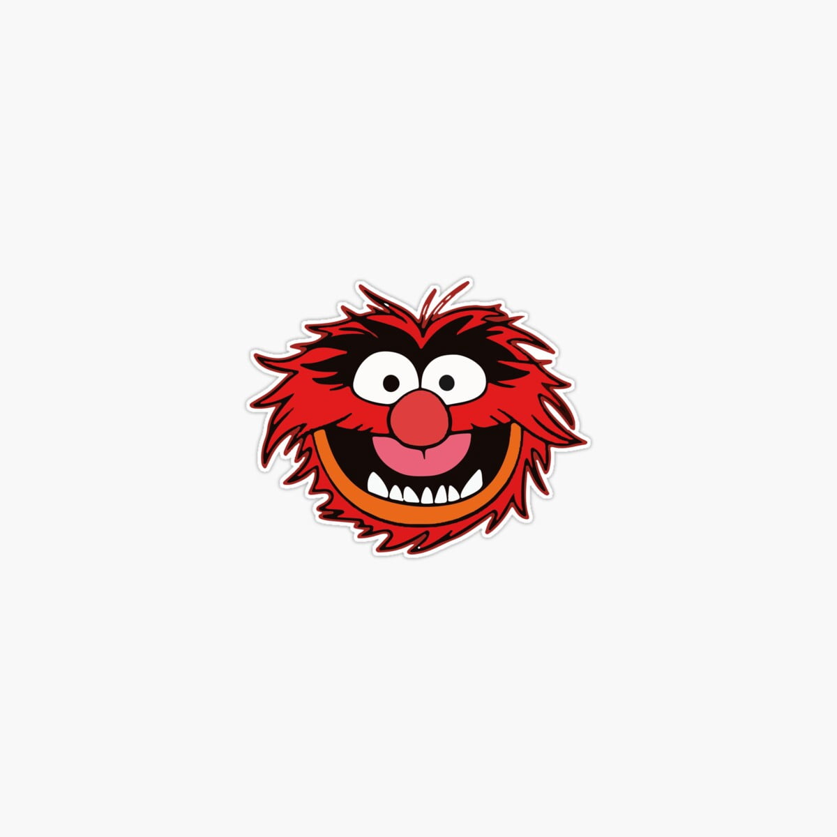 Onim Animal Puppets / Emotional Support Animal Sticker - Walmart.com
