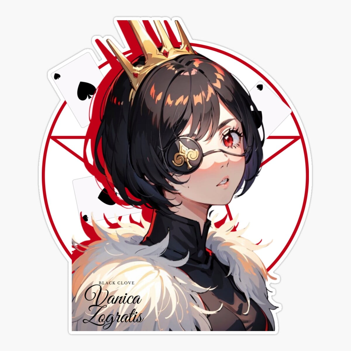 Onim Anime Arth, Manga , Anime , Vanica Sticker, Phone Decal Water ...