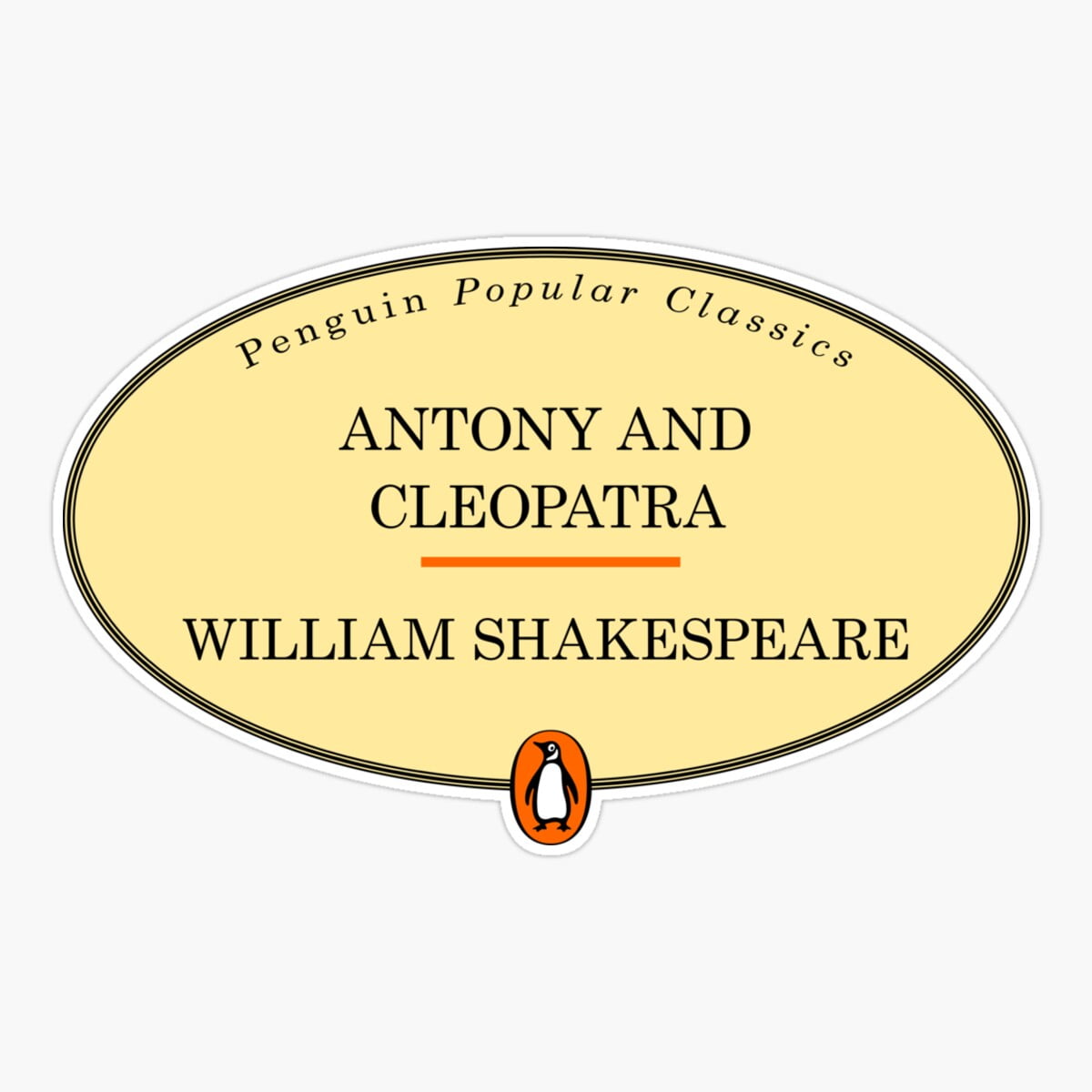 Onim Antony And Cleopatra William Shakespeare Popular Classics Logo ...